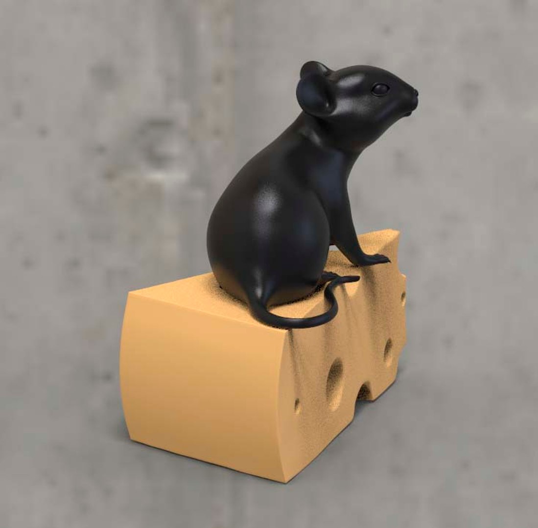 3D rat mouse rodent - TurboSquid 1470897