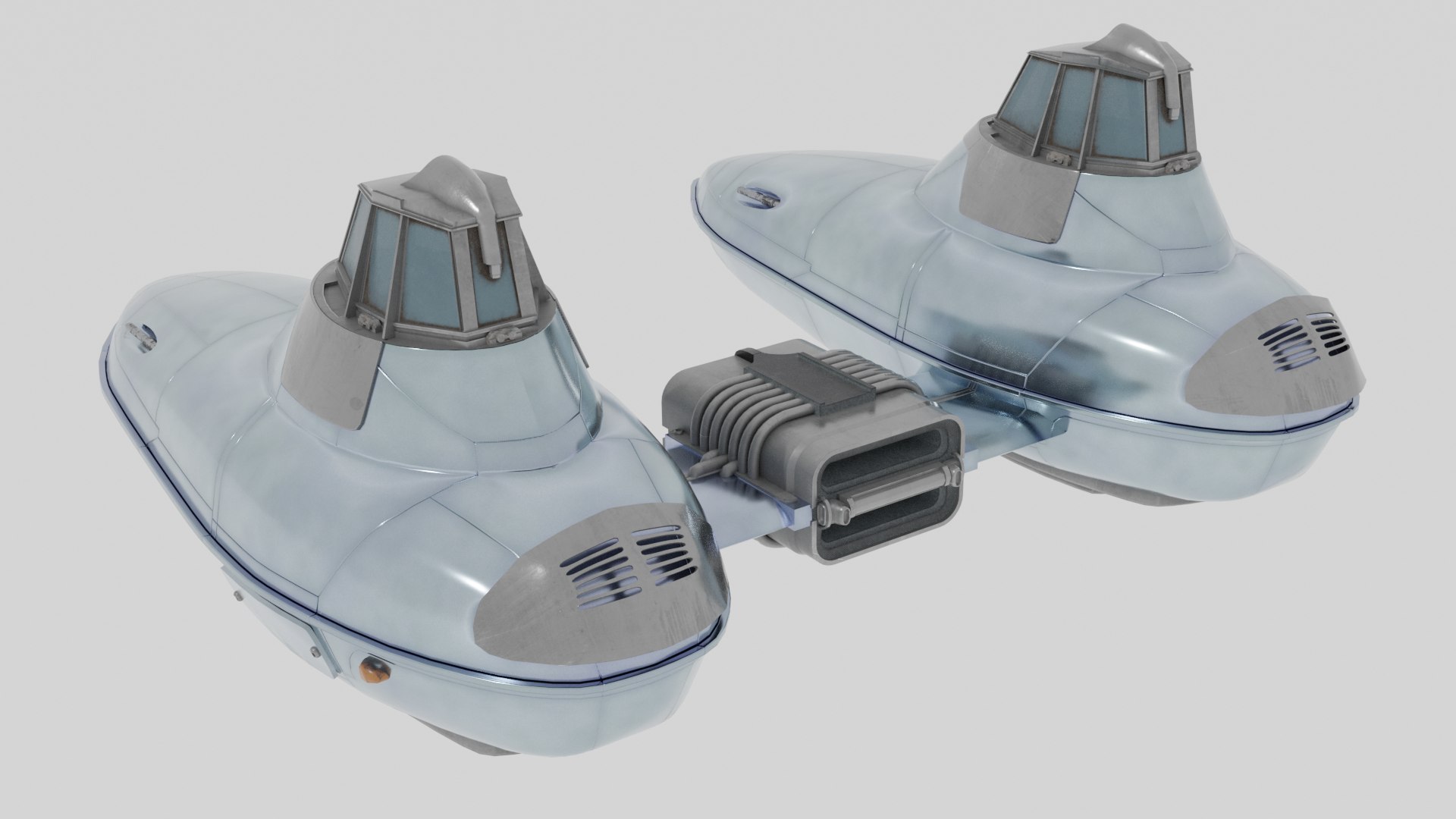 Star Wars Storm IV Twin-Pod Cloud Car 3D - TurboSquid 2240153