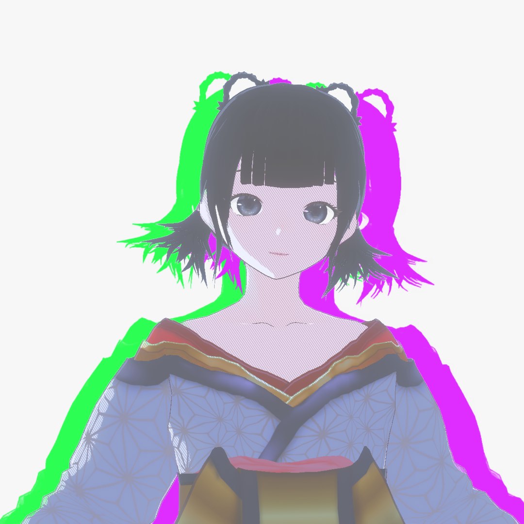 Emi Queen - Anime Style Queen Model - TurboSquid 2192270