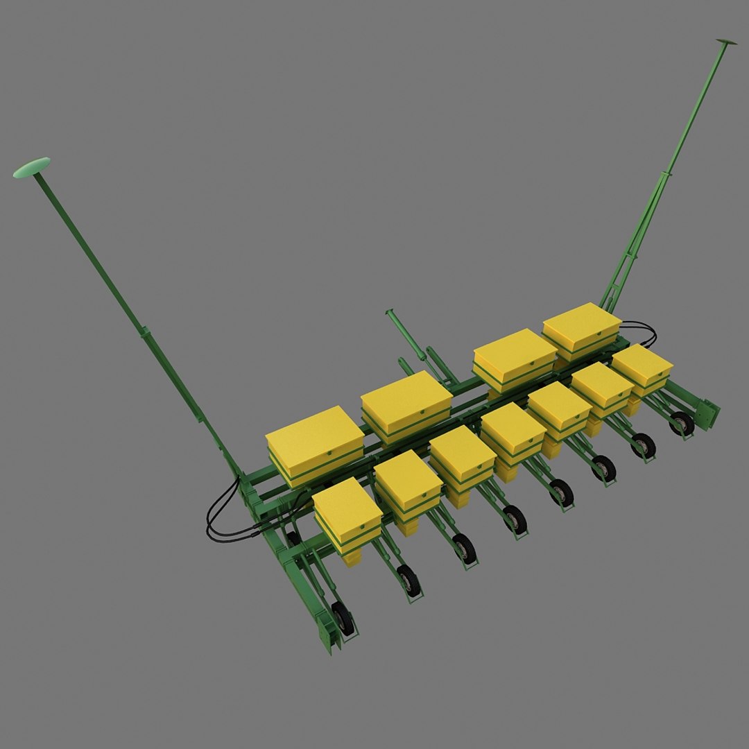sowing machine 3d model