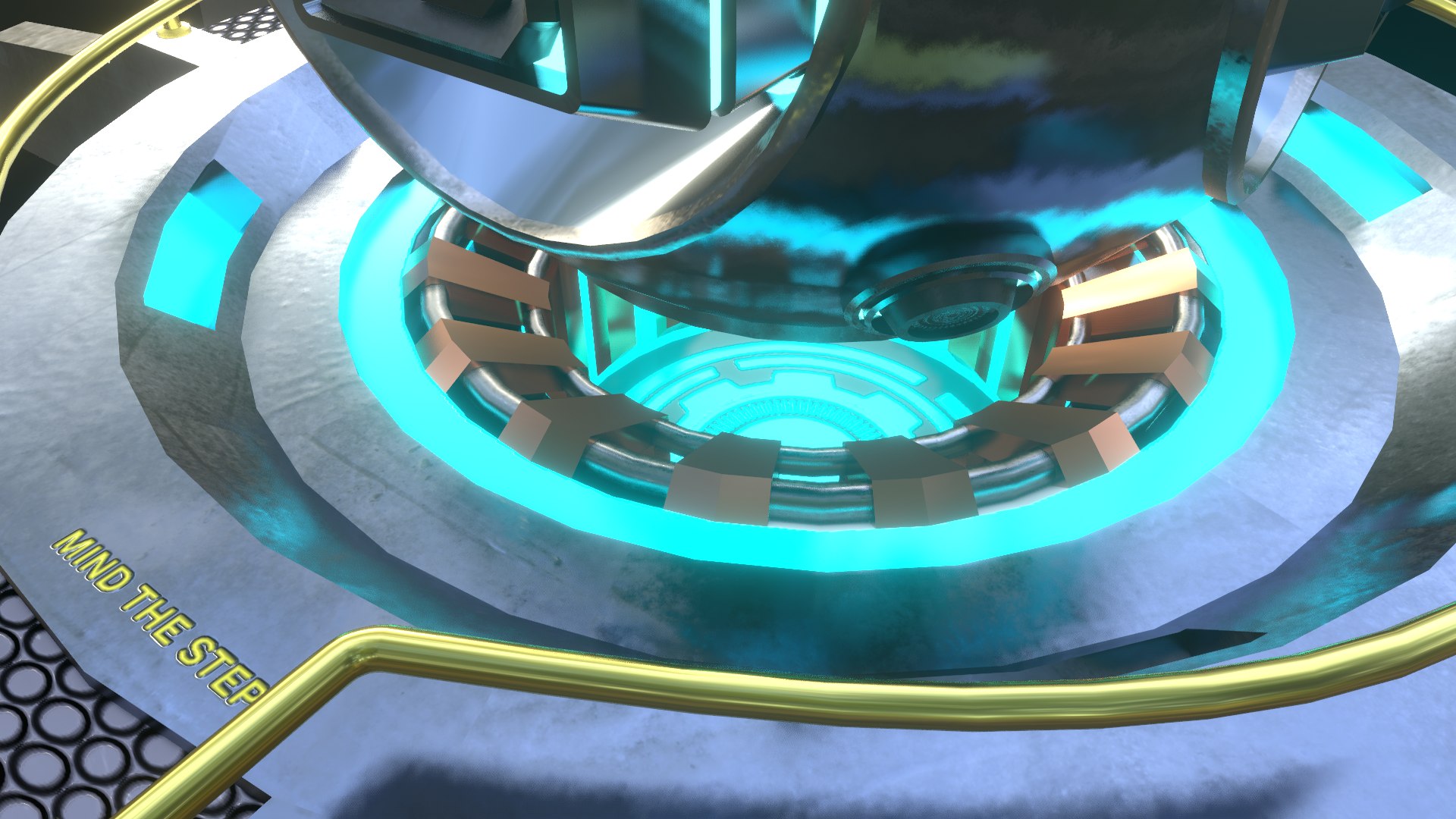 Sci-Fi Reactor 3D Model - TurboSquid 2018384