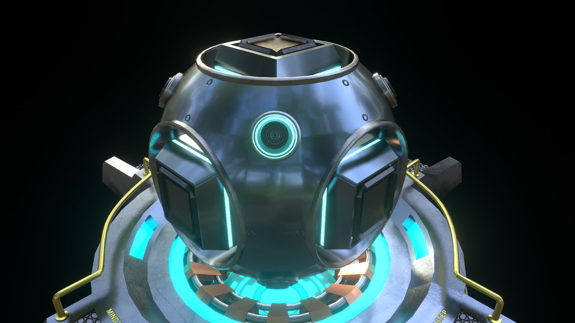 Sci-Fi Reactor 3D Model - TurboSquid 2018384