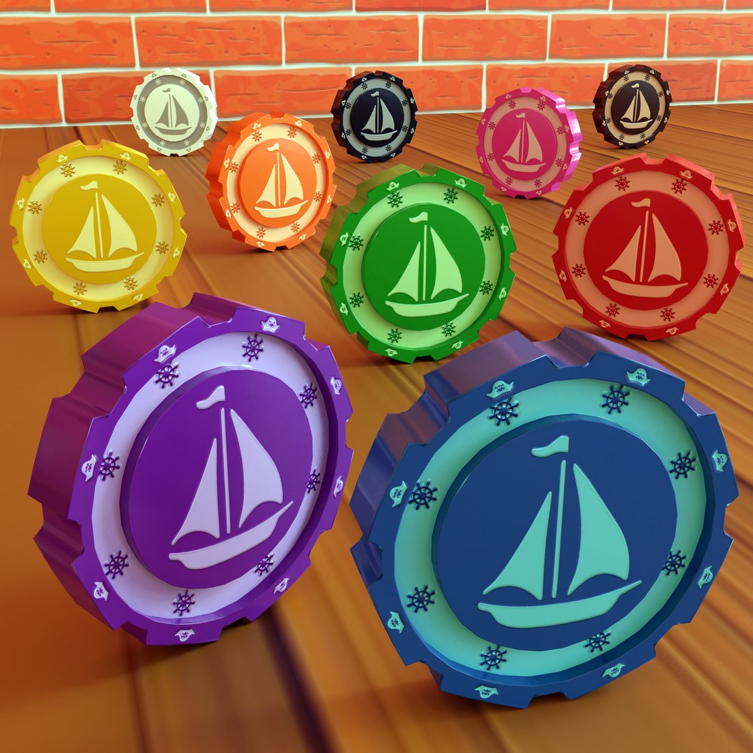 Cartoon Coin11 Model - TurboSquid 1994477