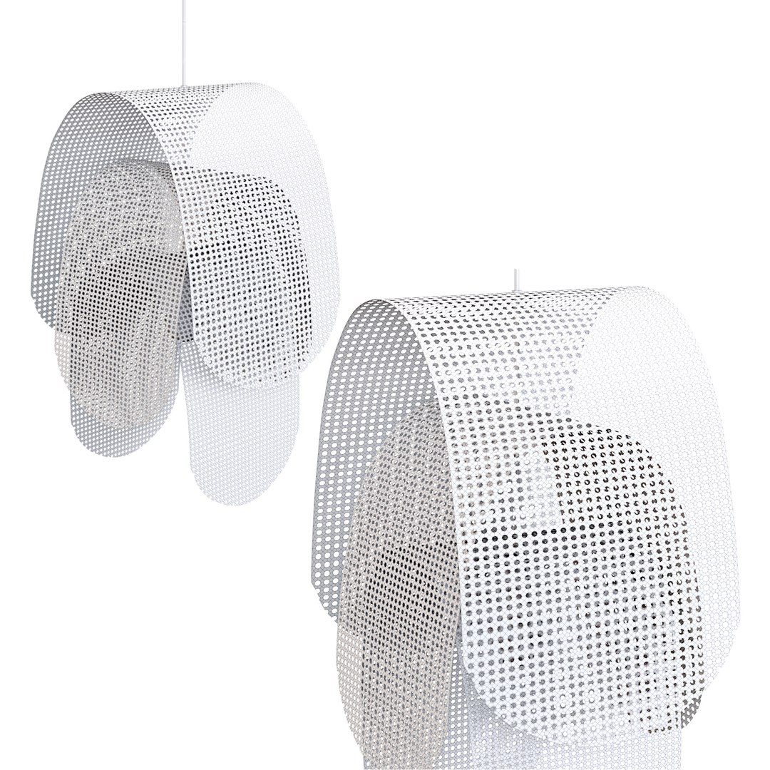 Perforated Metal Pendant Light 3D - TurboSquid 1992533