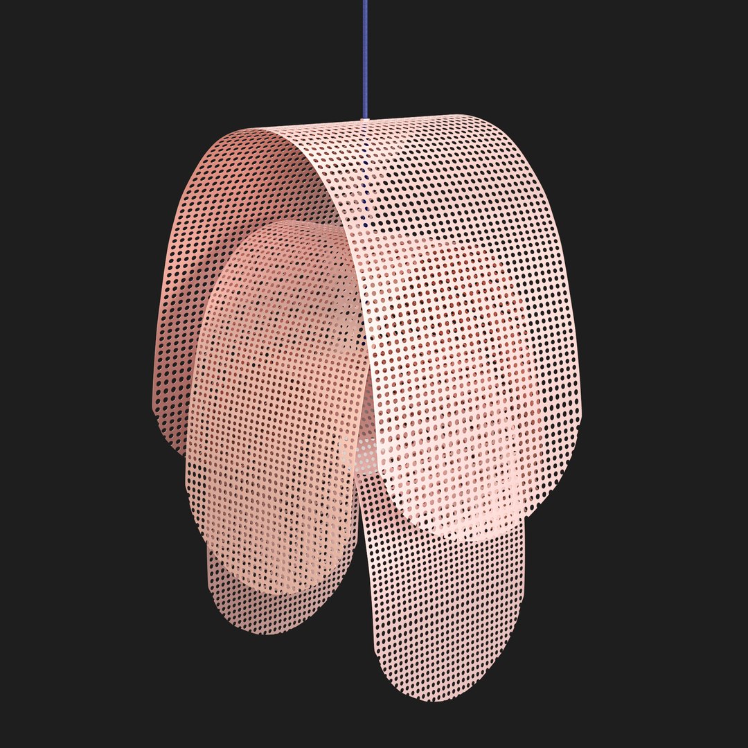 Perforated Metal Pendant Light 3D - TurboSquid 1992533