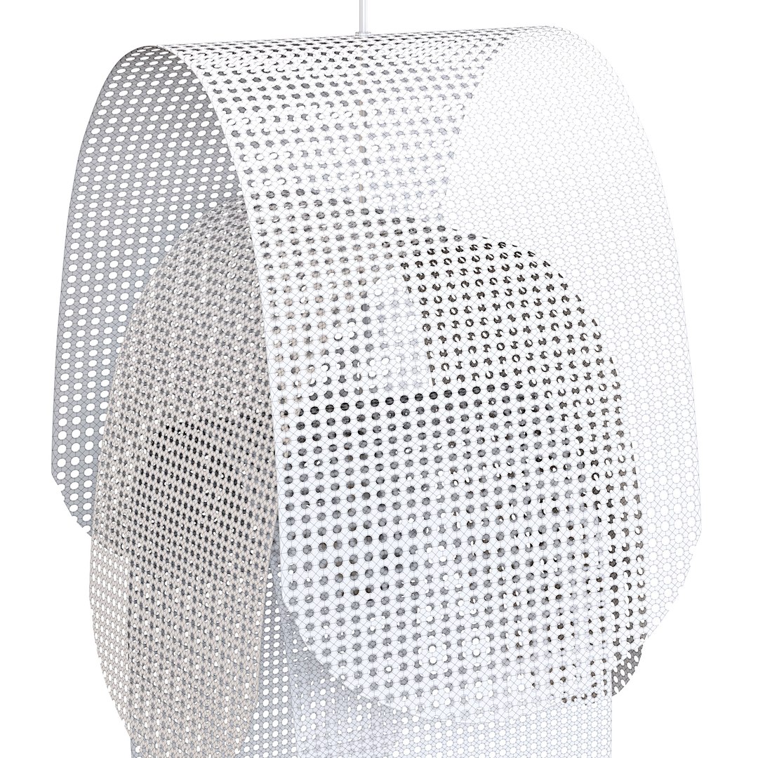 Perforated Metal Pendant Light 3D - TurboSquid 1992533