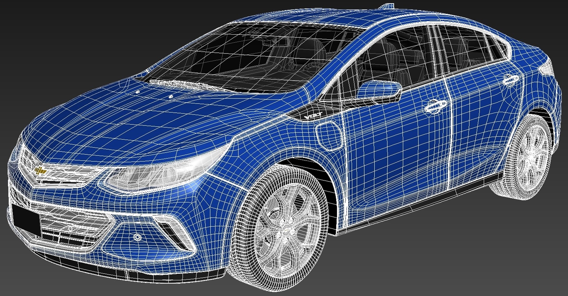 3D Model Chevrolet Volt 2016 - TurboSquid 2221981