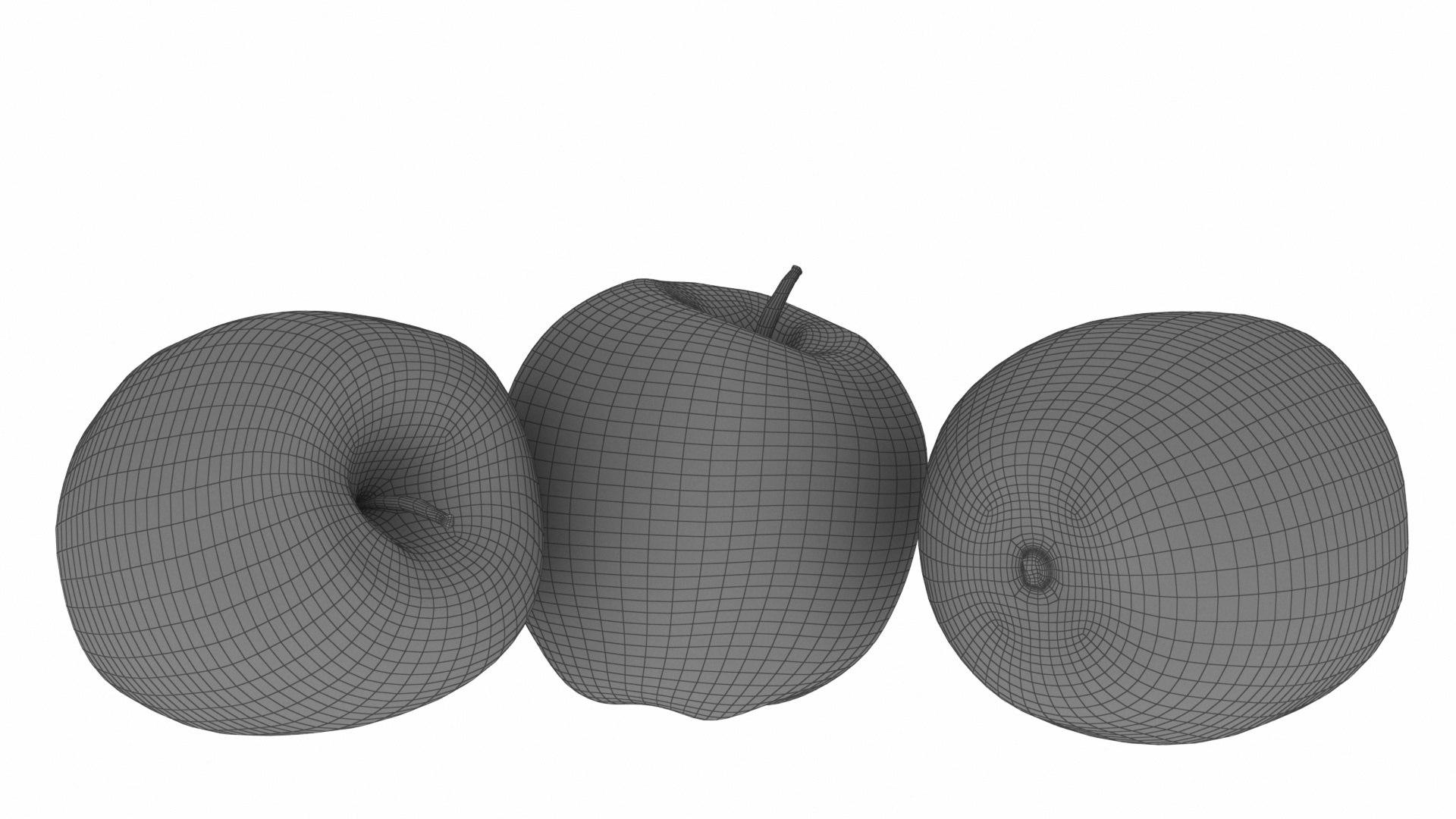 Apple 2 1 model - TurboSquid 1543520