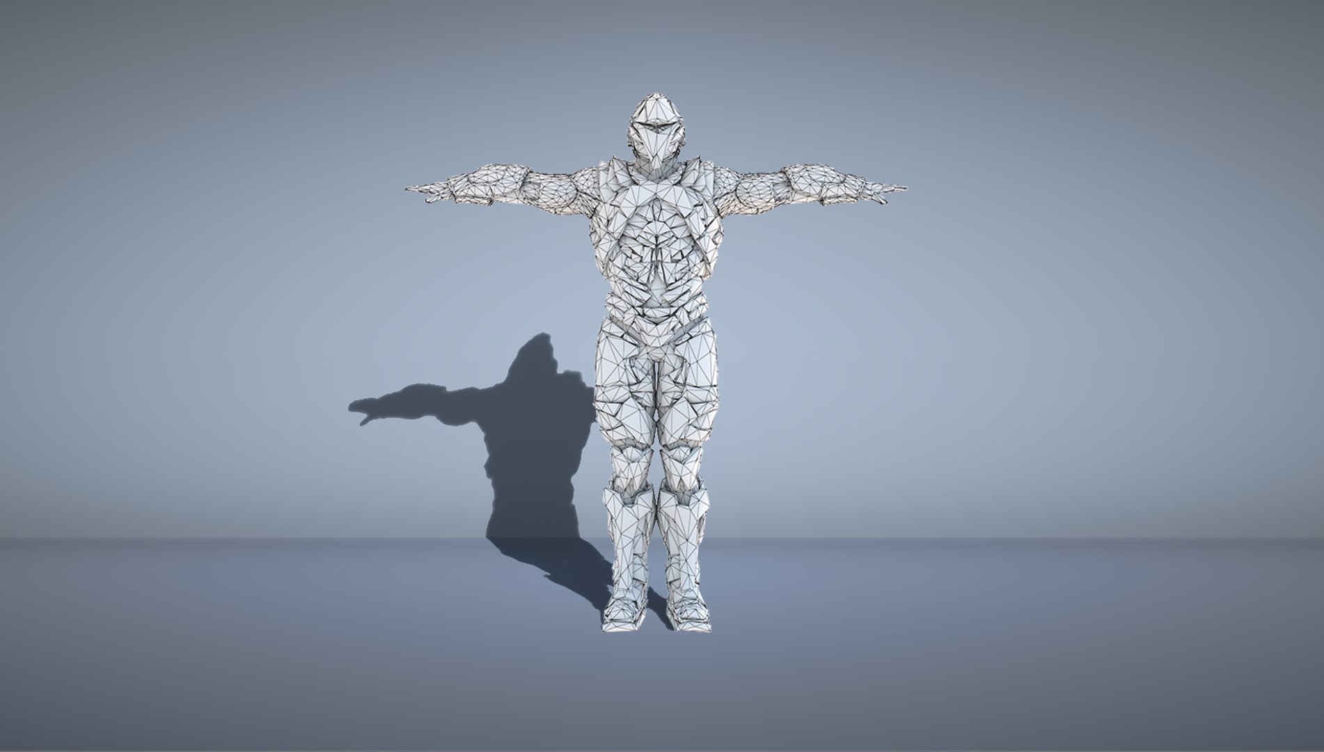 3D Sci-fi Cyborg Soldier Bow - TurboSquid 1516554