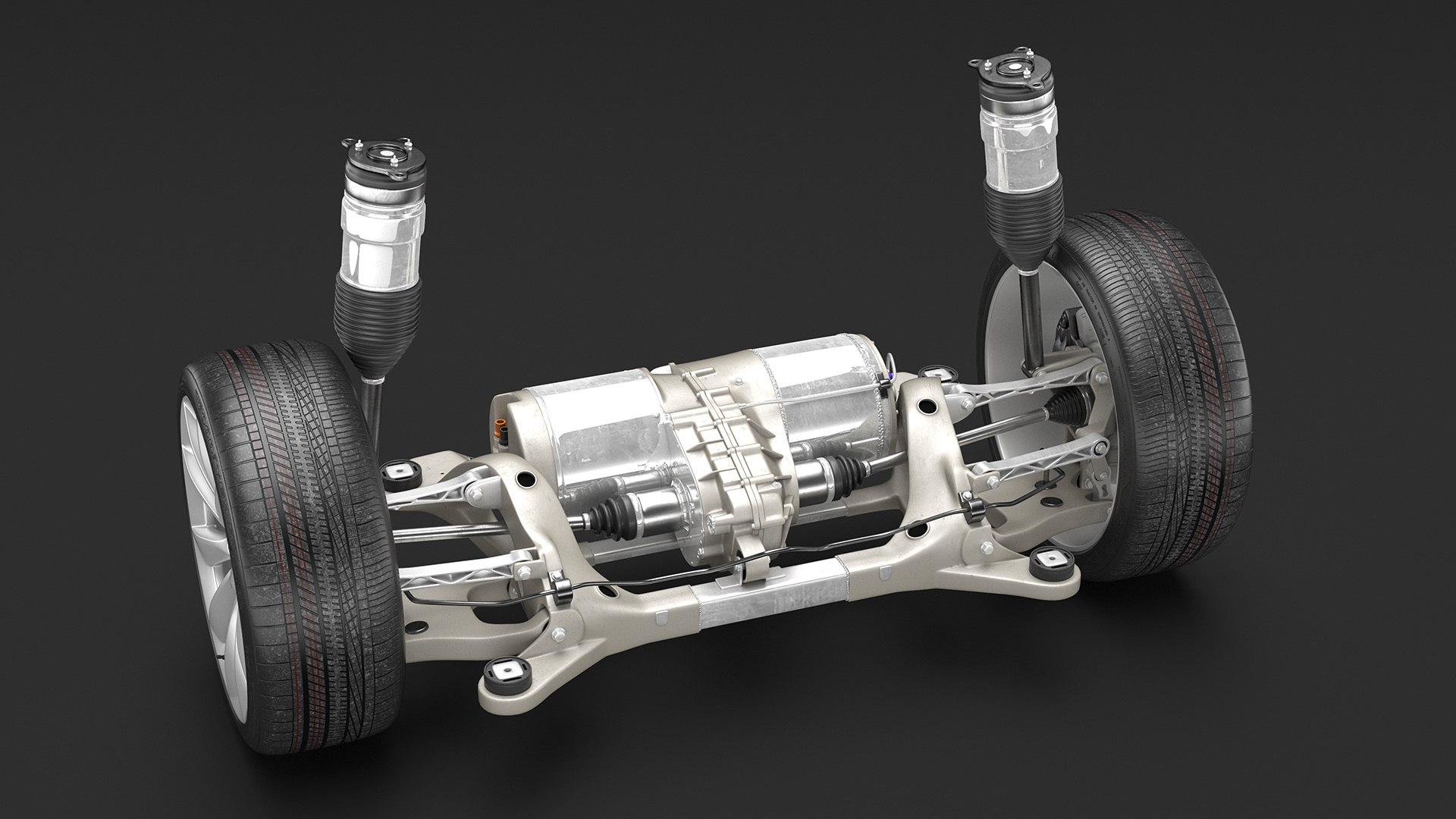 3D Electric Car Chassis Suspension - TurboSquid 2246975