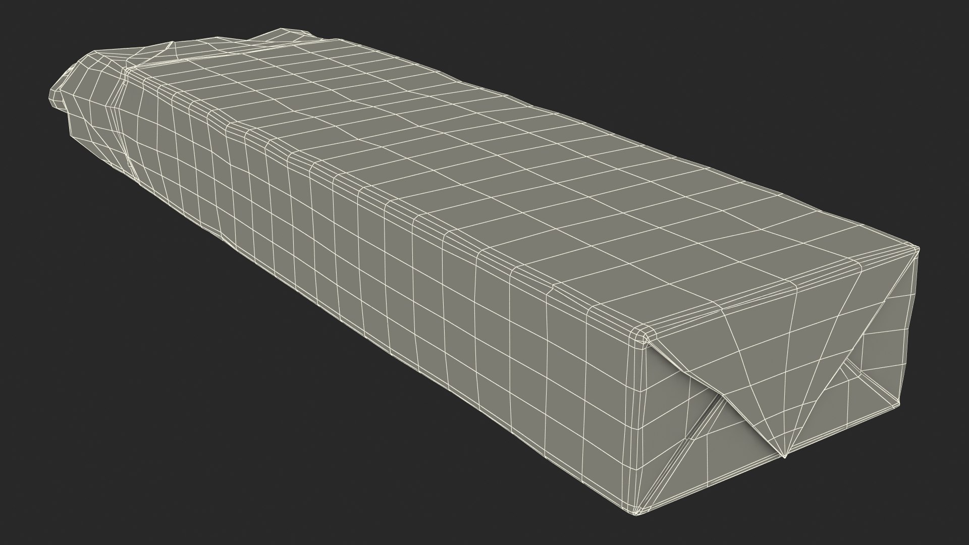 Chewing Gum Pack Open with Pad 3D model - TurboSquid 2046626
