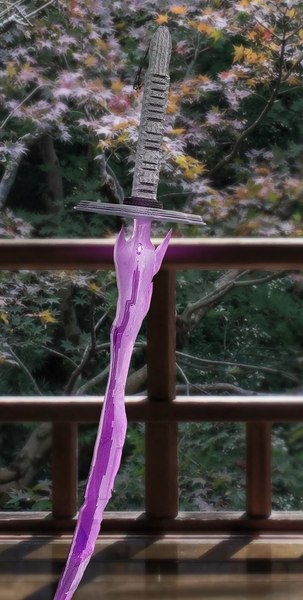 modelo 3d Katana de cristal Game Ready - TurboSquid 2008889