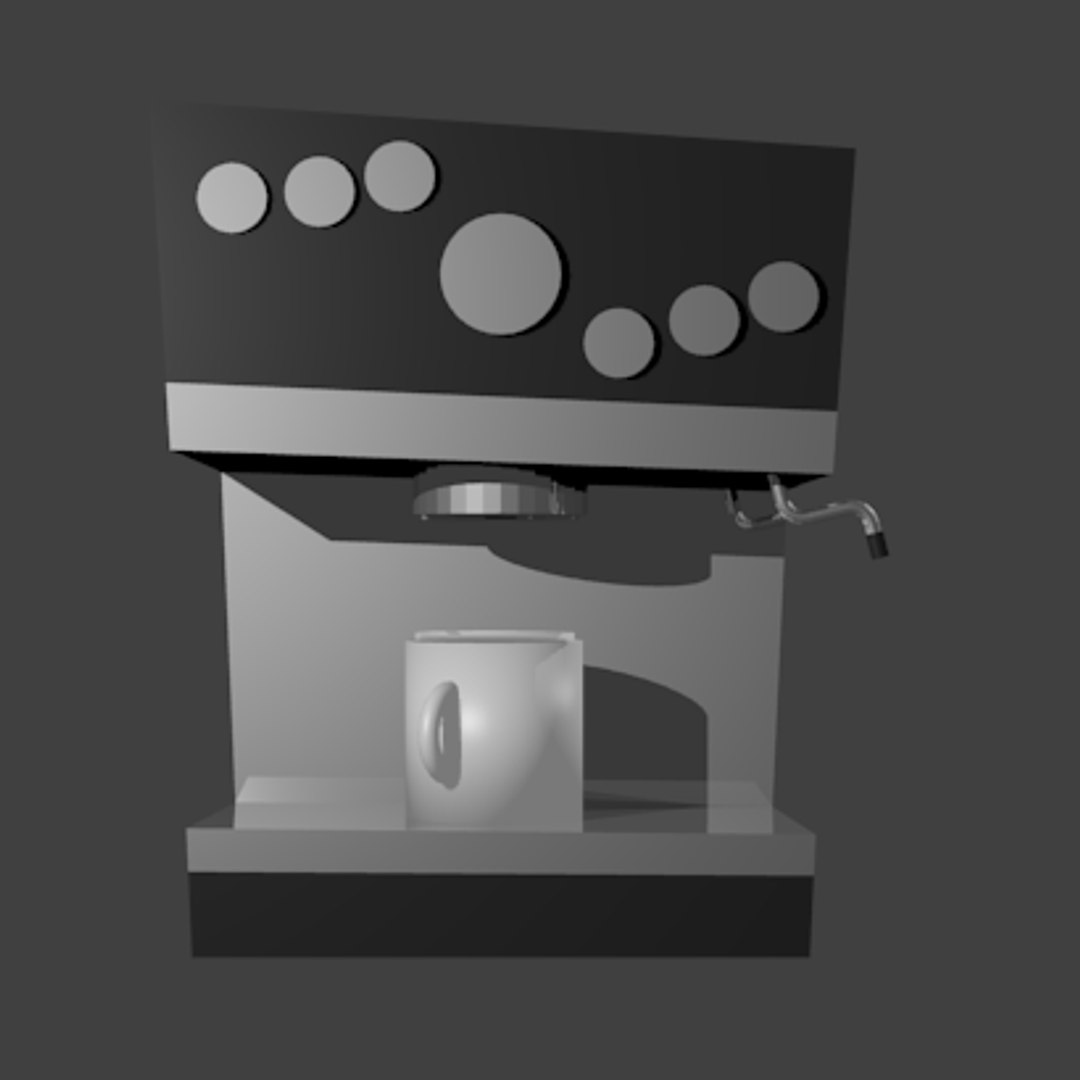 Free Espresso Machine 3D Model - TurboSquid 1408871