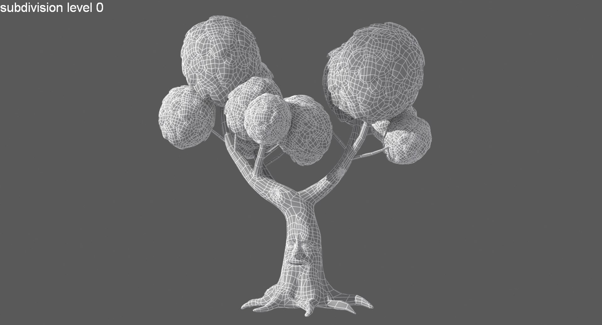 3D Tree Talking Cartoon Model - TurboSquid 1424300
