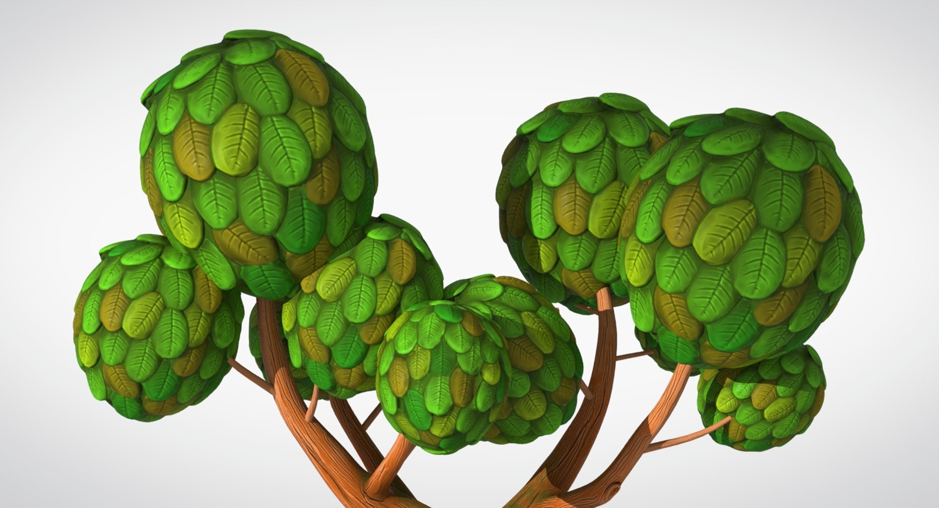 3D Tree Talking Cartoon Model - TurboSquid 1424300