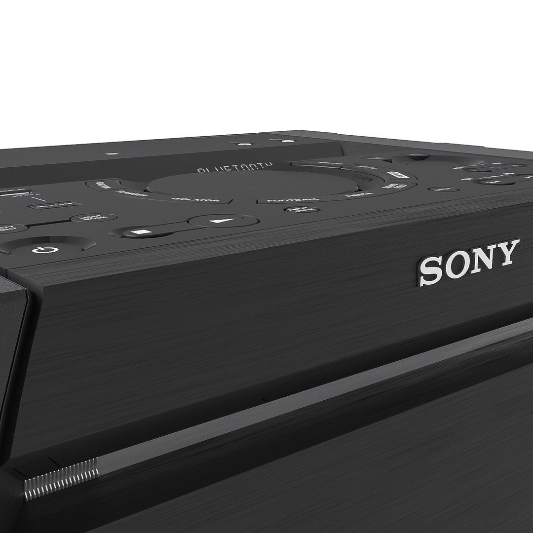 Sony Music Center 3D - TurboSquid 1358445