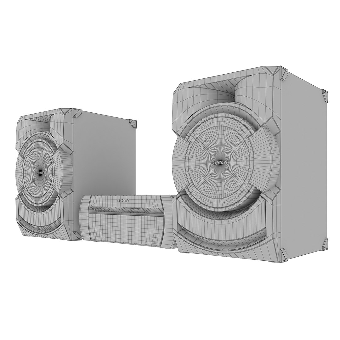 Sony Music Center 3D - TurboSquid 1358445