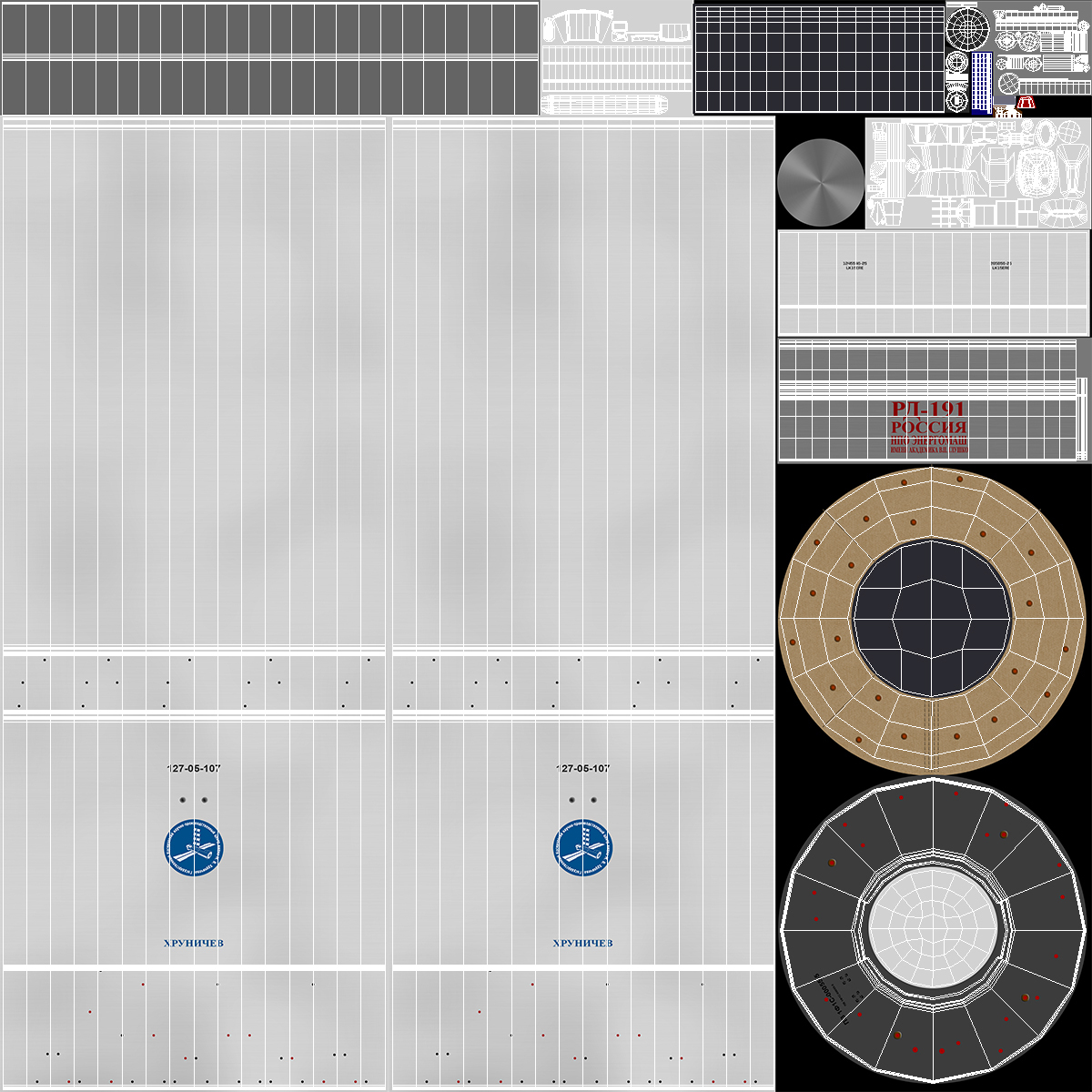 Angara A5 Heavy Lift Rocket System 3D model - TurboSquid 1770131