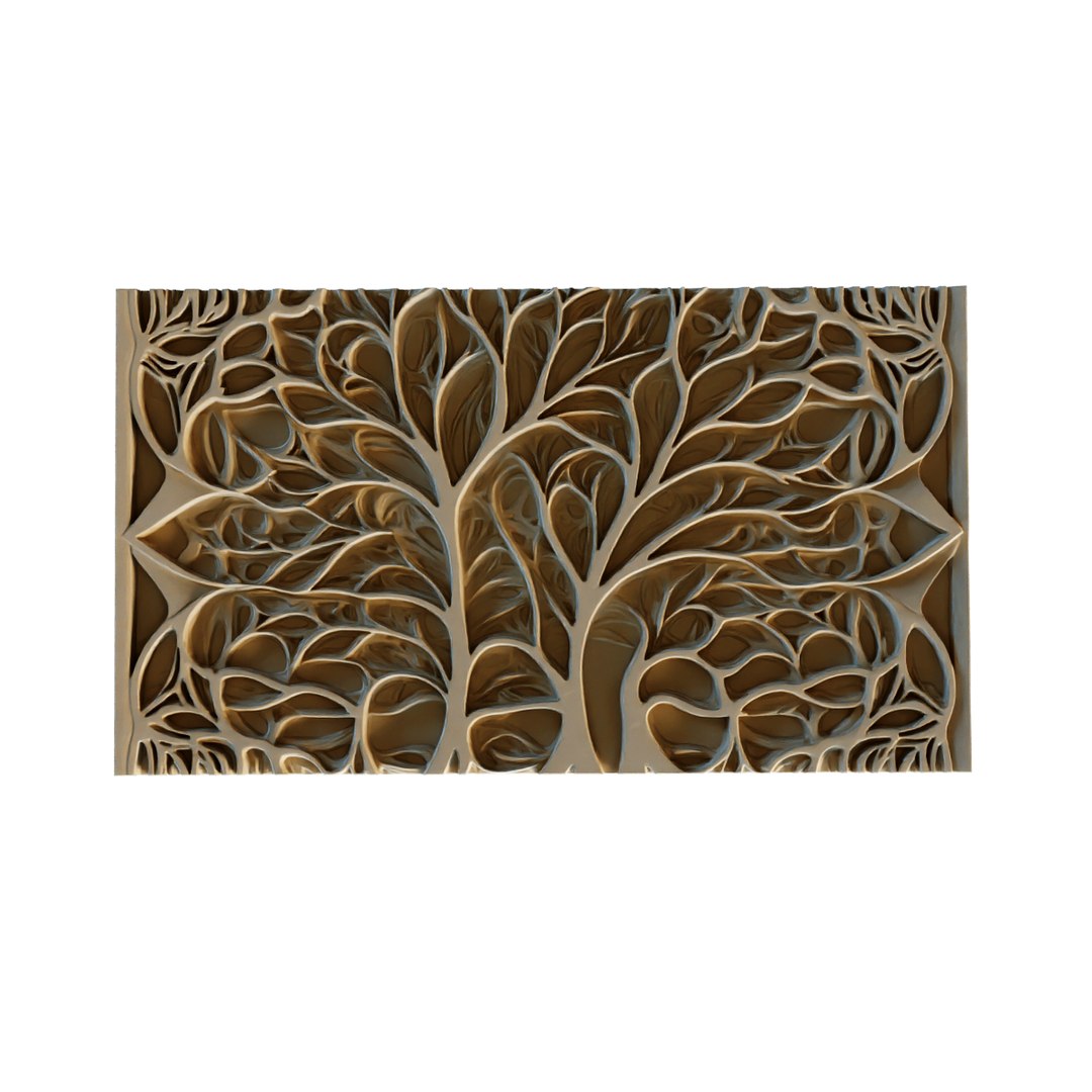 3D Model Mural Decor Set Wall Panel 21 - TurboSquid 2183205