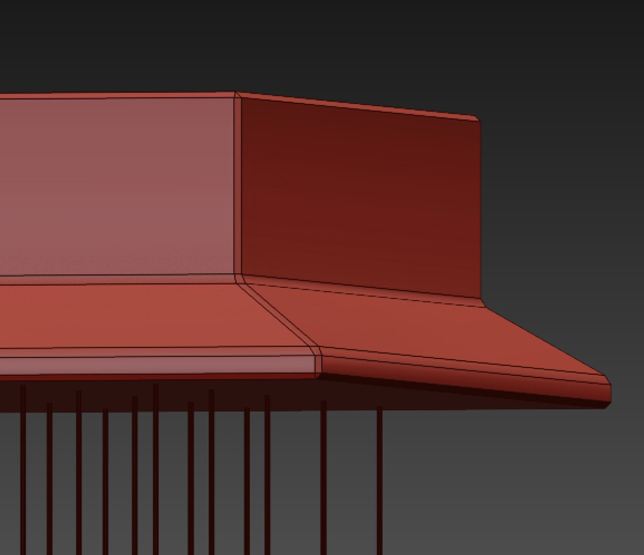 3D wave rectangle rain drop - TurboSquid 1446847