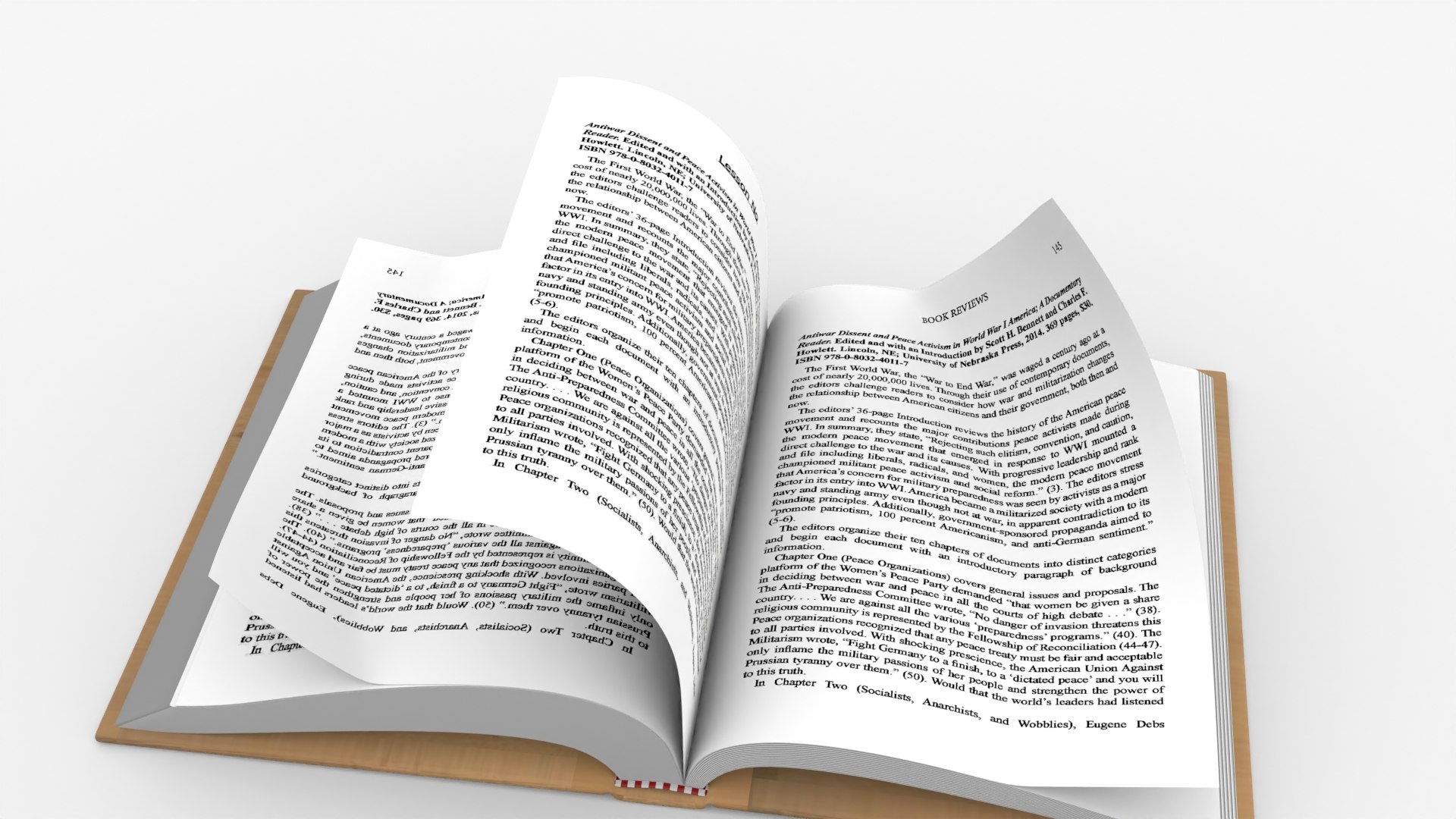 Historical Reading Book Rigged And Animated 3D Model - TurboSquid 2133192