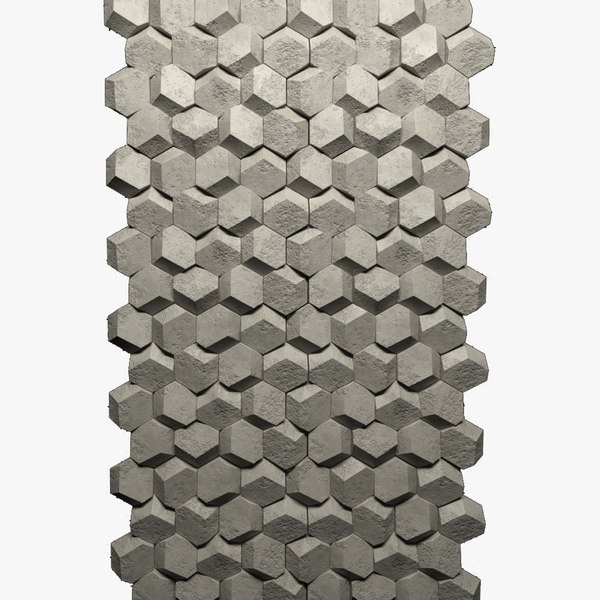 3D HONEY WALL TILE - TurboSquid 1825755