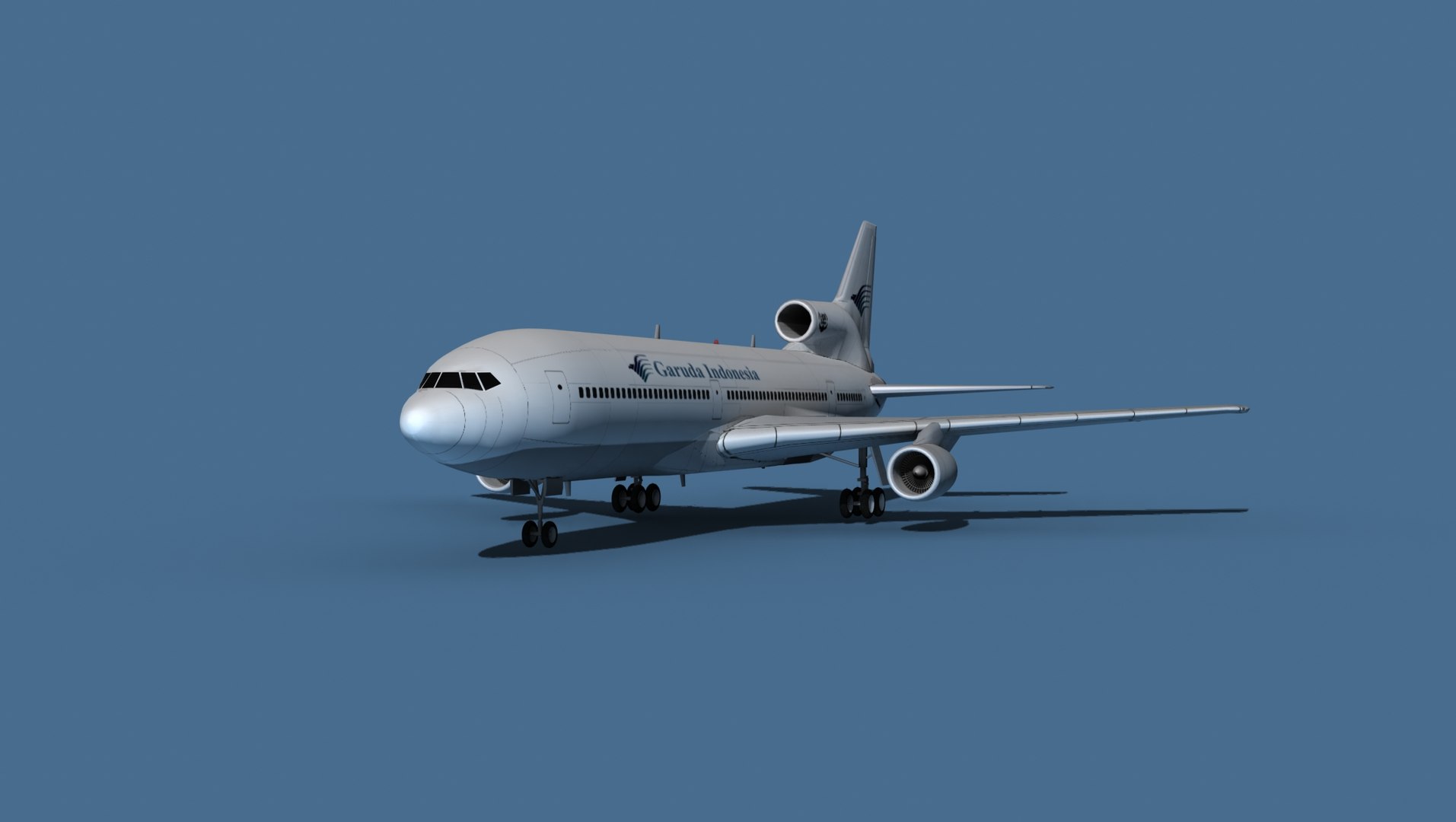 Lockheed L-1011-50 Garuda Indonesia 3D model - TurboSquid 1921616