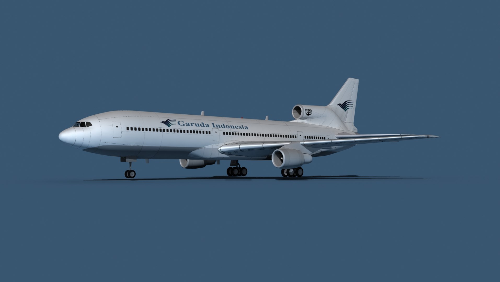 Lockheed L-1011-50 Garuda Indonesia 3D model - TurboSquid 1921616