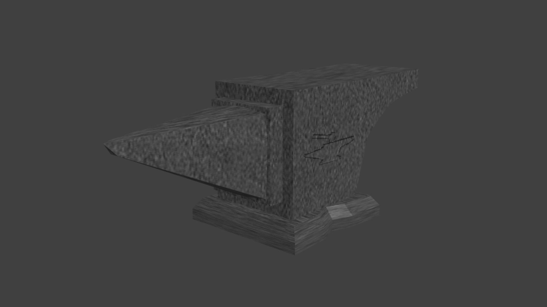 3D Anvil Forging Blacksmiths - TurboSquid 1363384