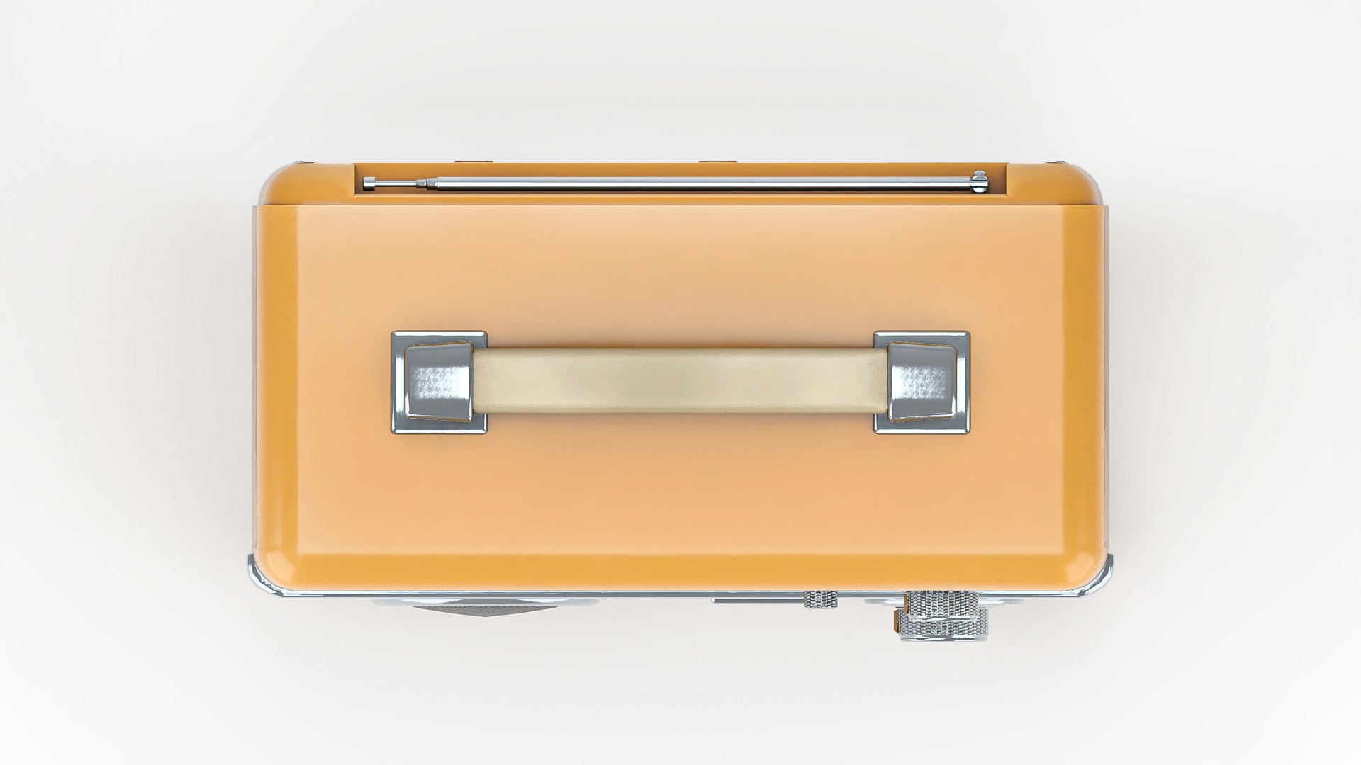 3D Retro Portable Radio Low-poly Model - TurboSquid 2280042