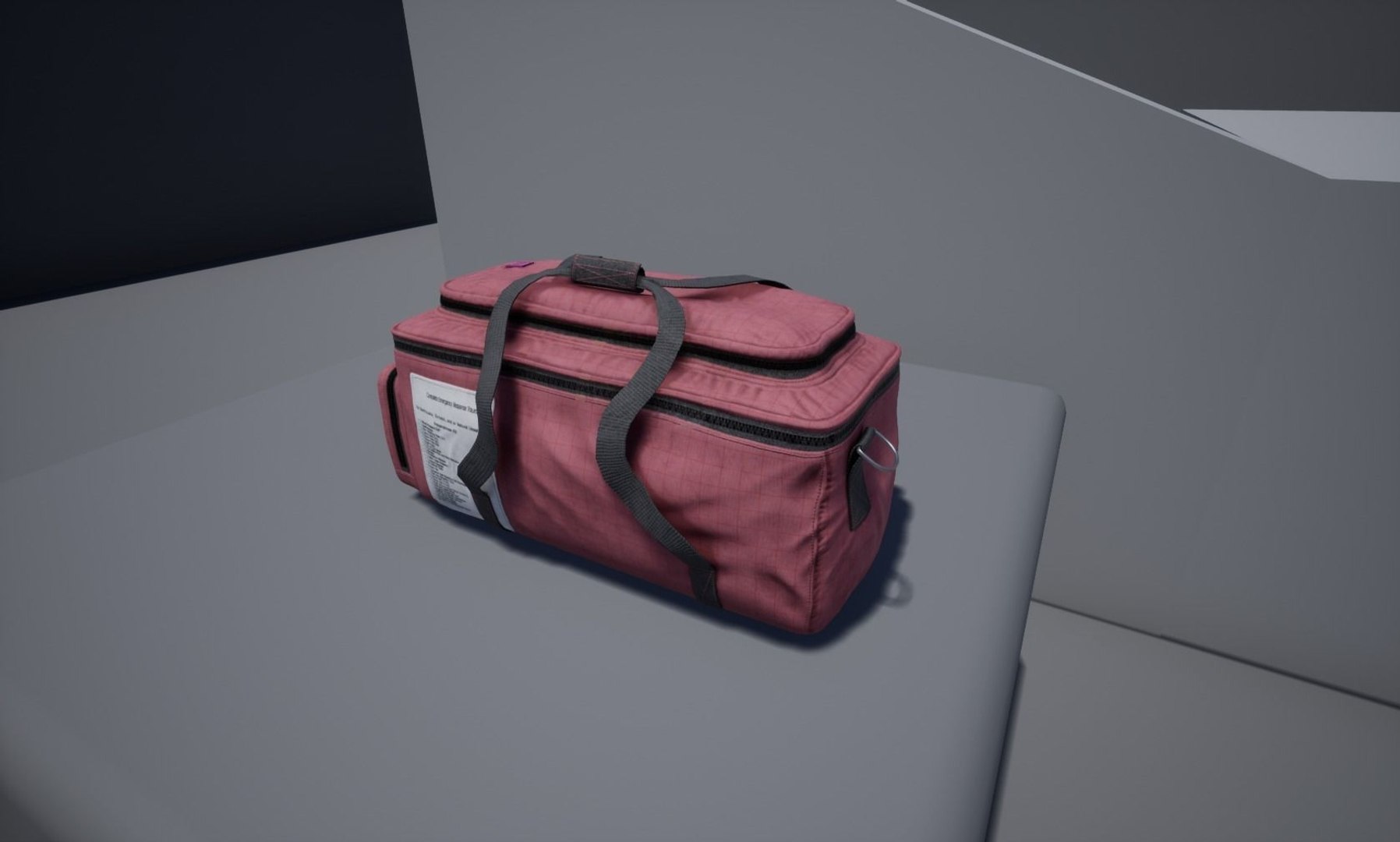 3D Medical Bag Model - TurboSquid 1519660