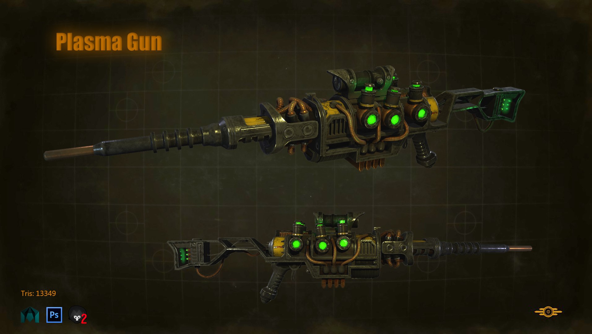 3d Sniper Plasma Gun