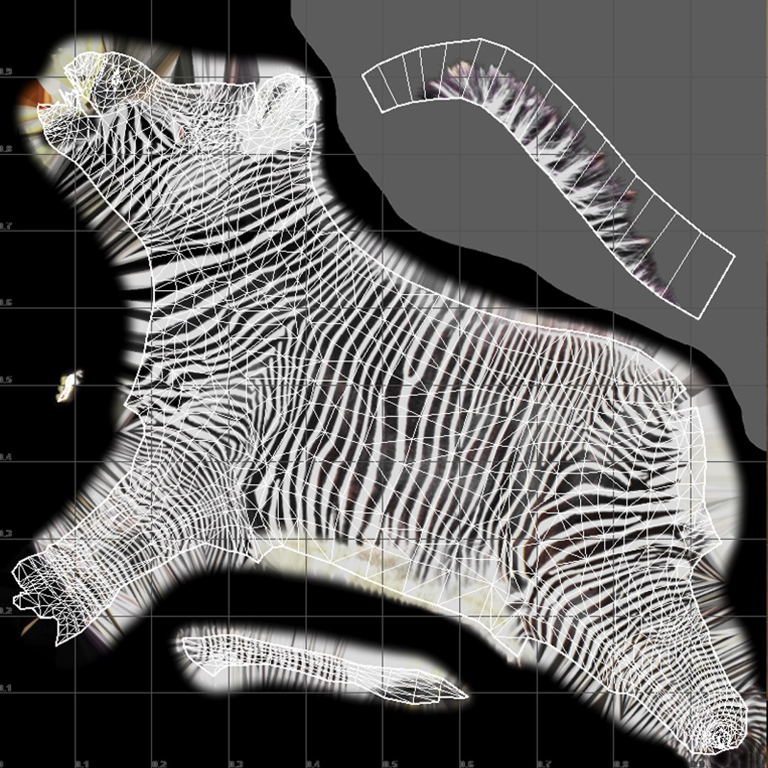 3D Lowpoly Zebra Animated For VR AR Games Model - TurboSquid 2059456