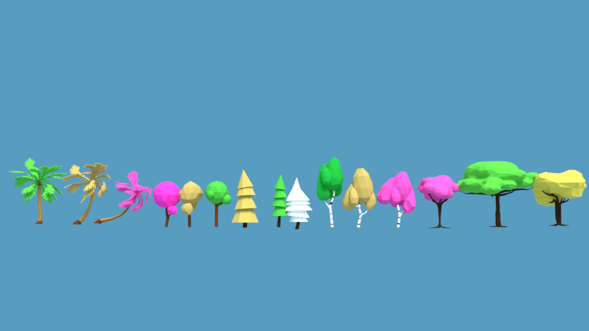 Tree Pack Model - TurboSquid 1246814