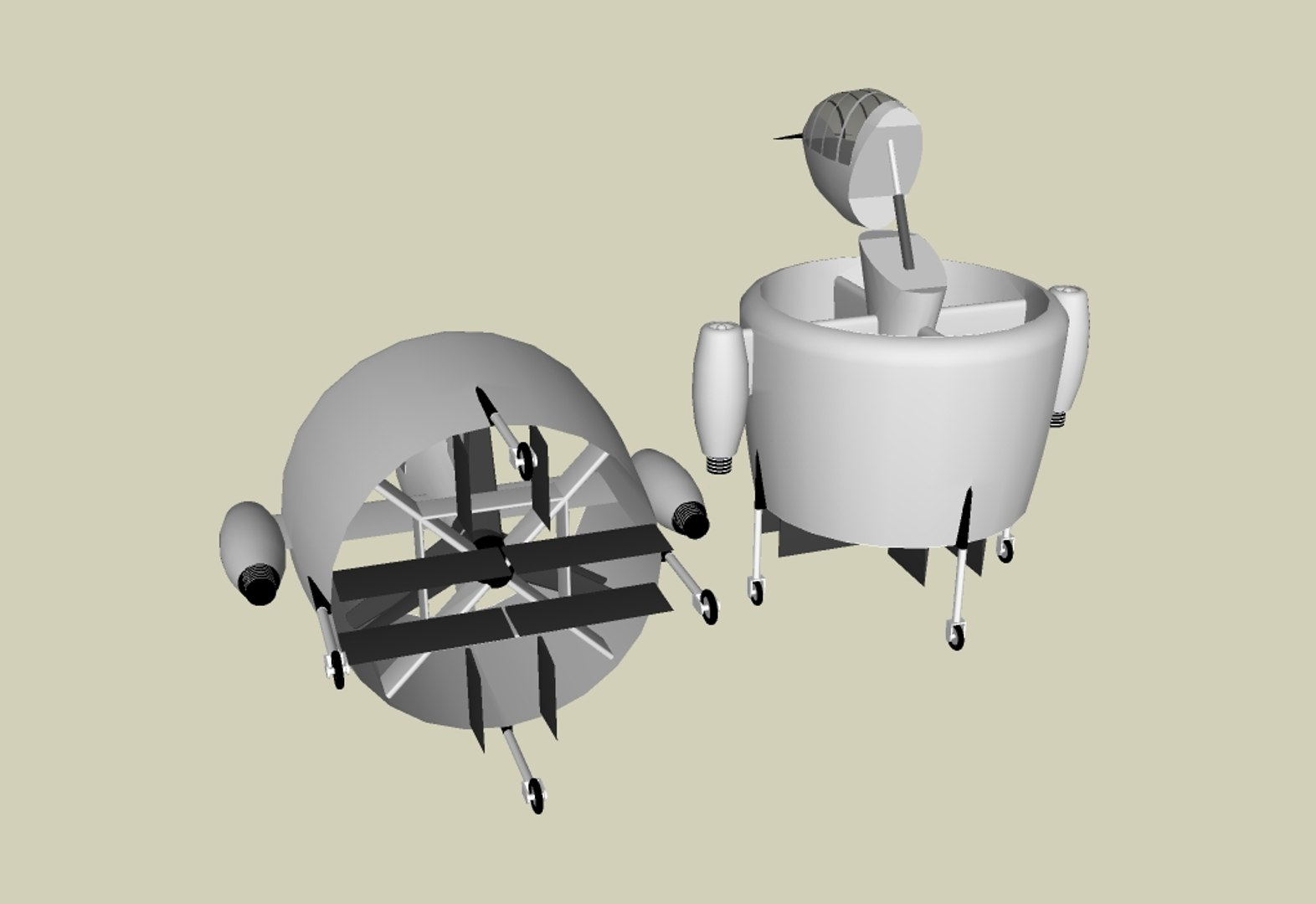 Free Vtol Sketchup 3d Model