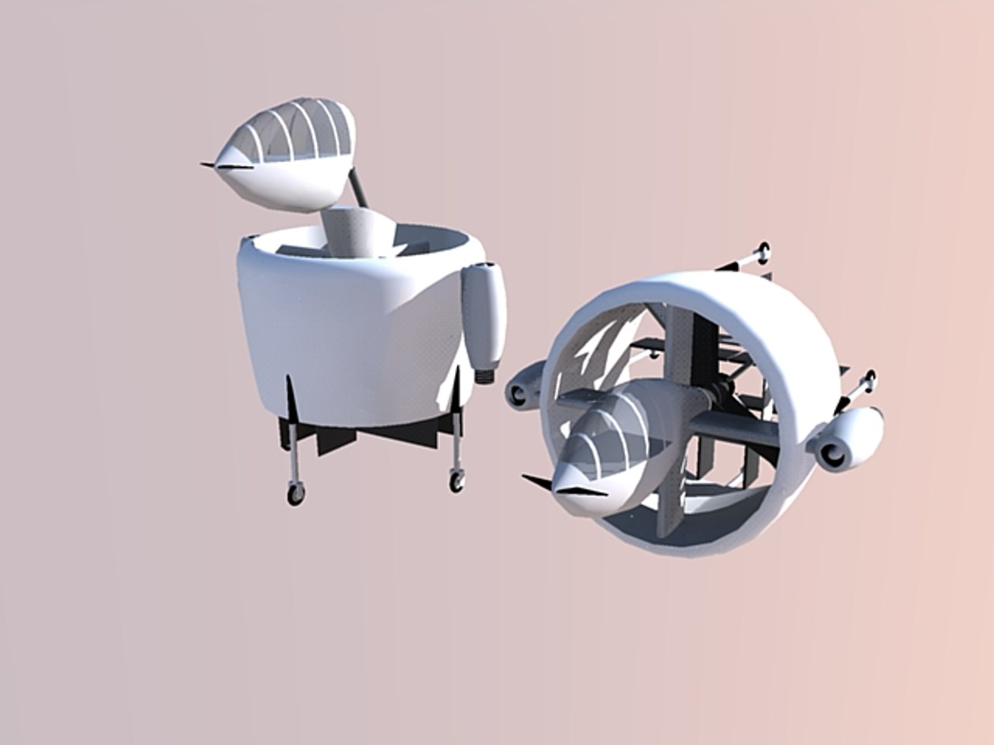 Free Vtol Sketchup 3d Model