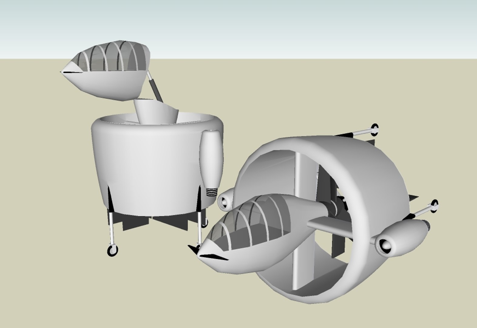 Free Vtol Sketchup 3d Model