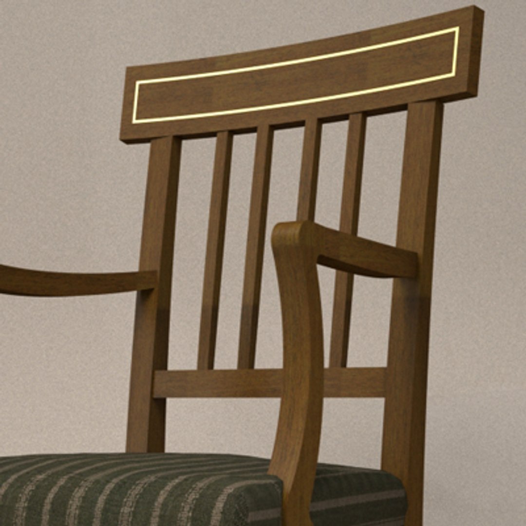 Stickback Chair 3d Max