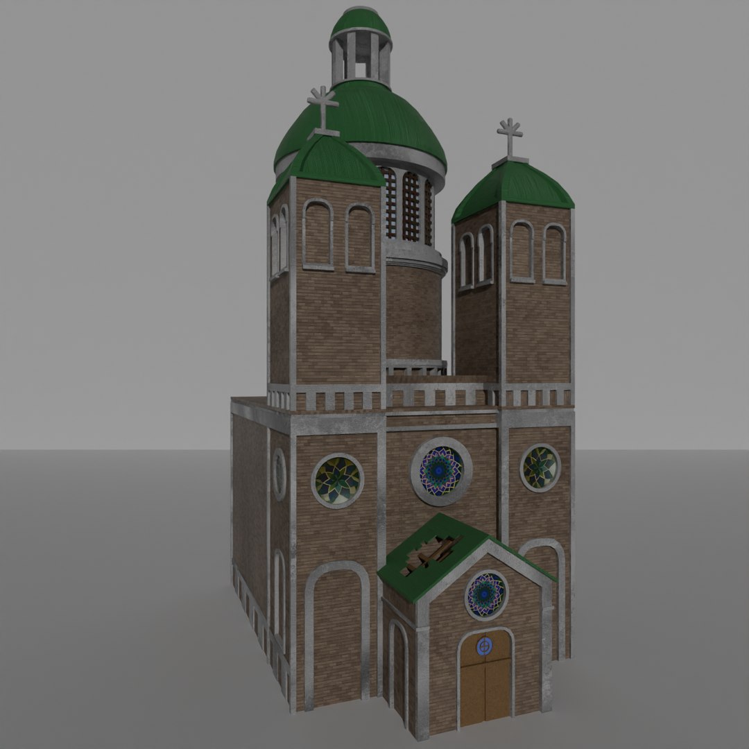 Free 3D Chapel Model Model - TurboSquid 2202259