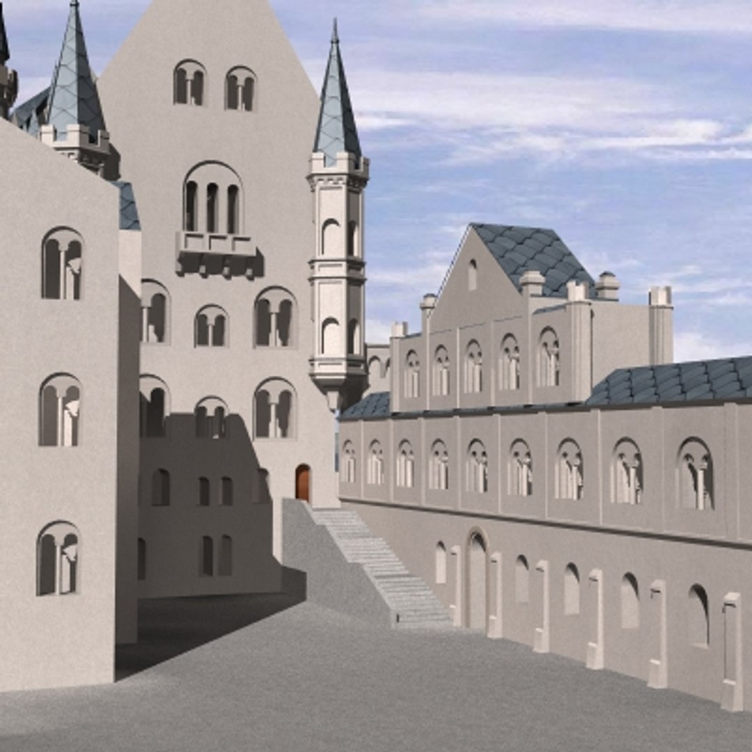 neuschwanstein castle 3d model
