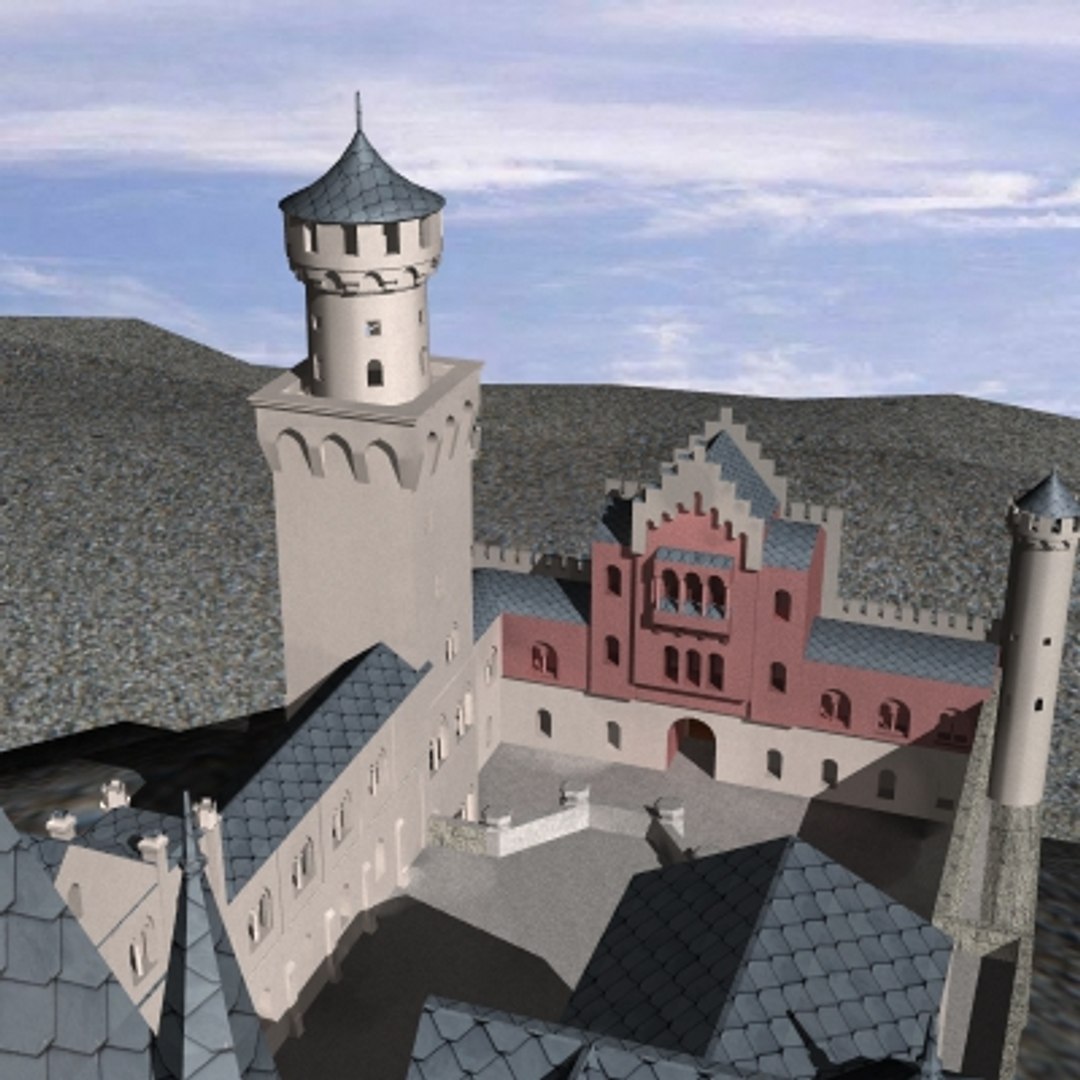 neuschwanstein castle 3d model