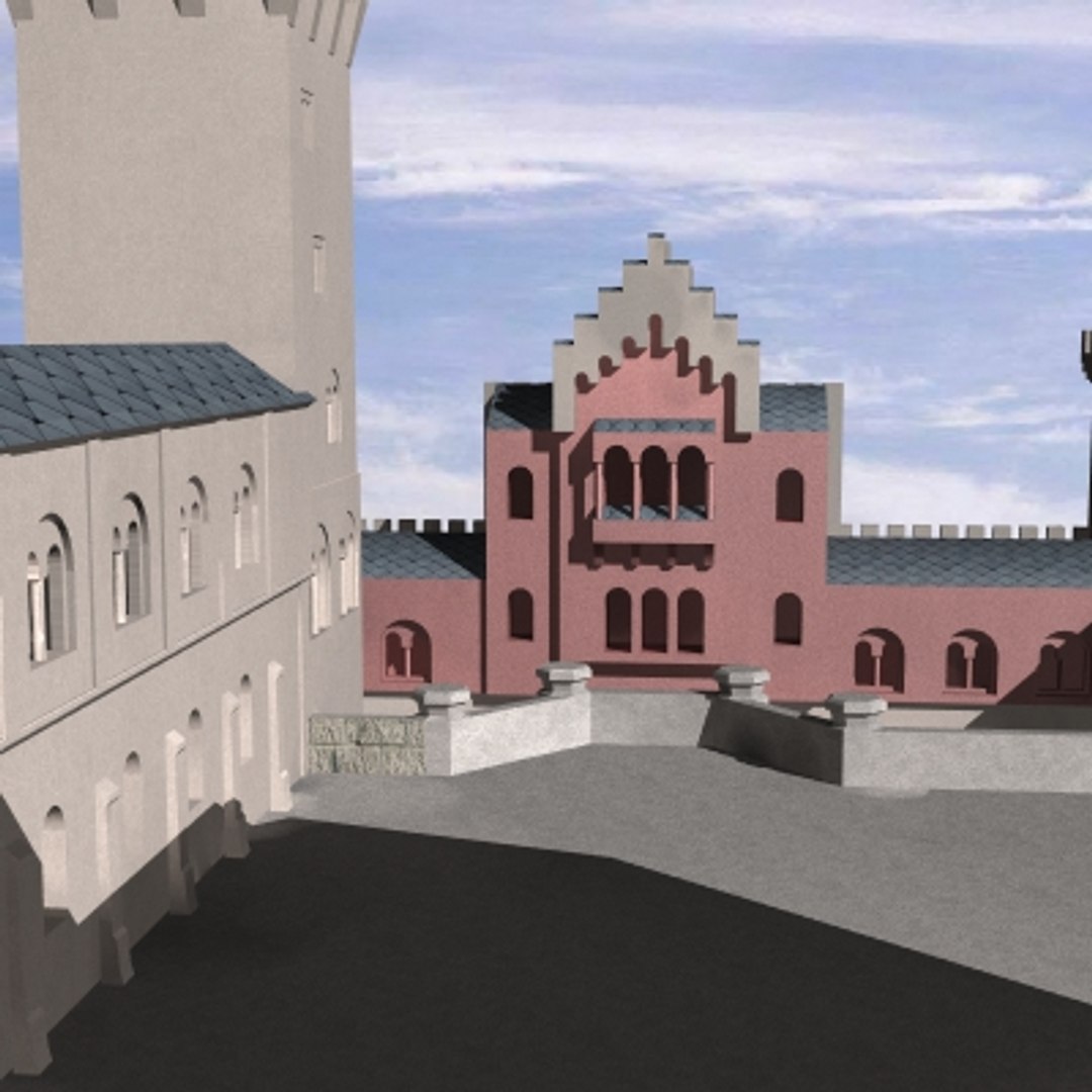 neuschwanstein castle 3d model