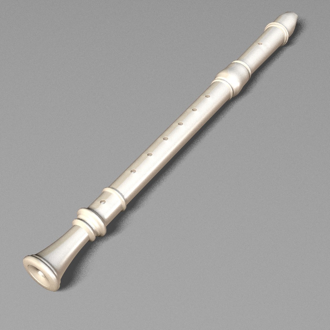 3d Model Of Recorder