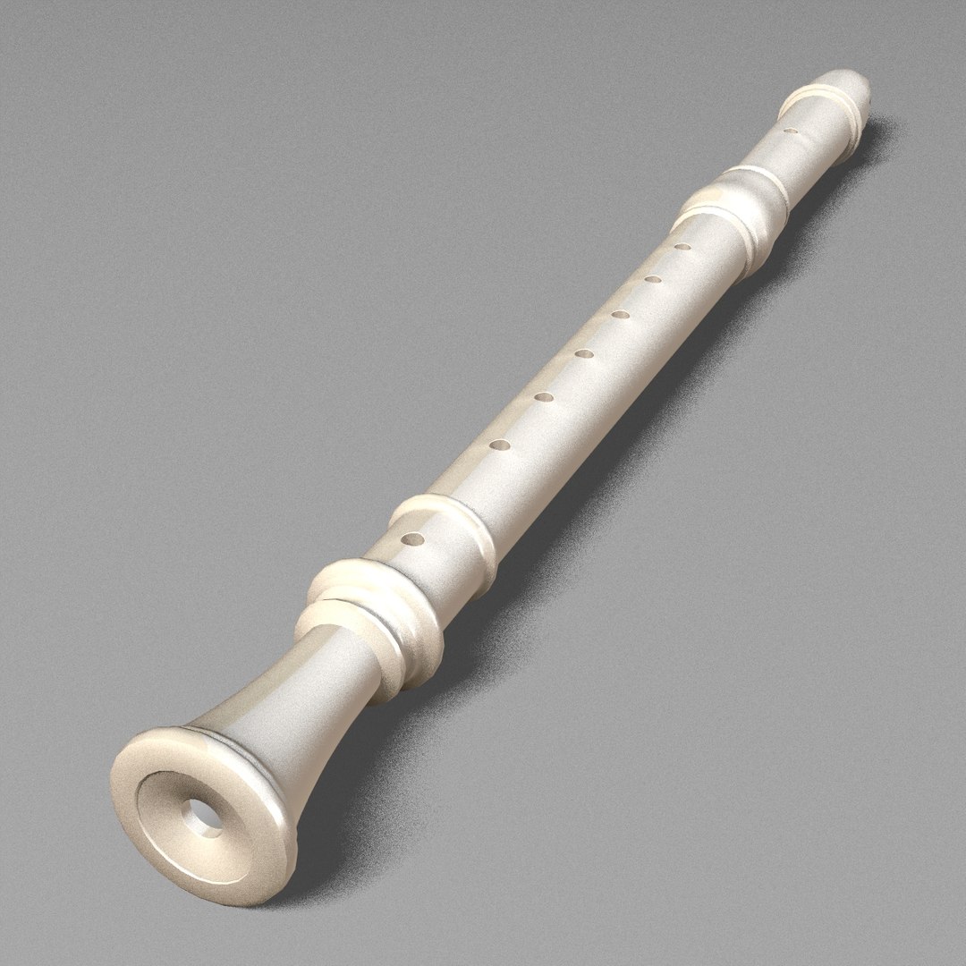 3d Model Of Recorder