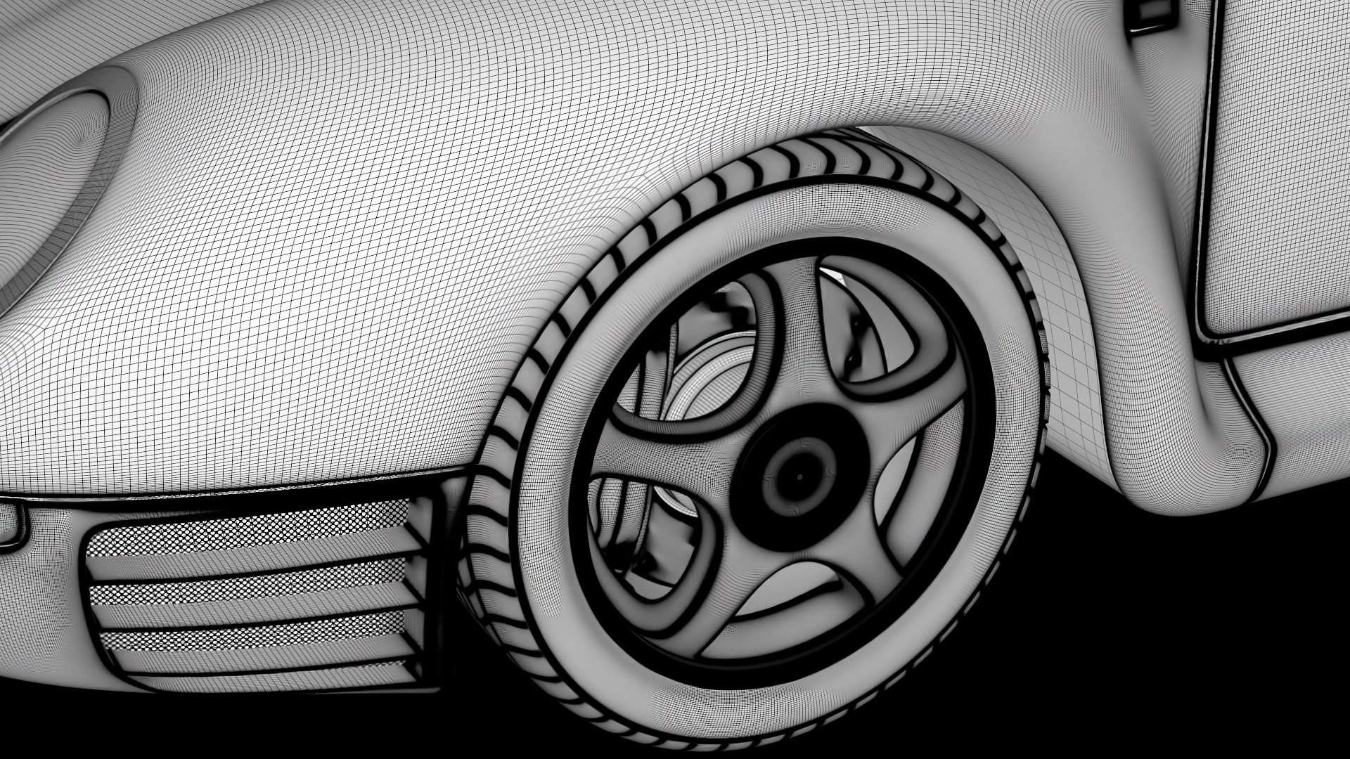 4K Textures Abandoned Rusty 1987 Sport Car Model - TurboSquid 2014805