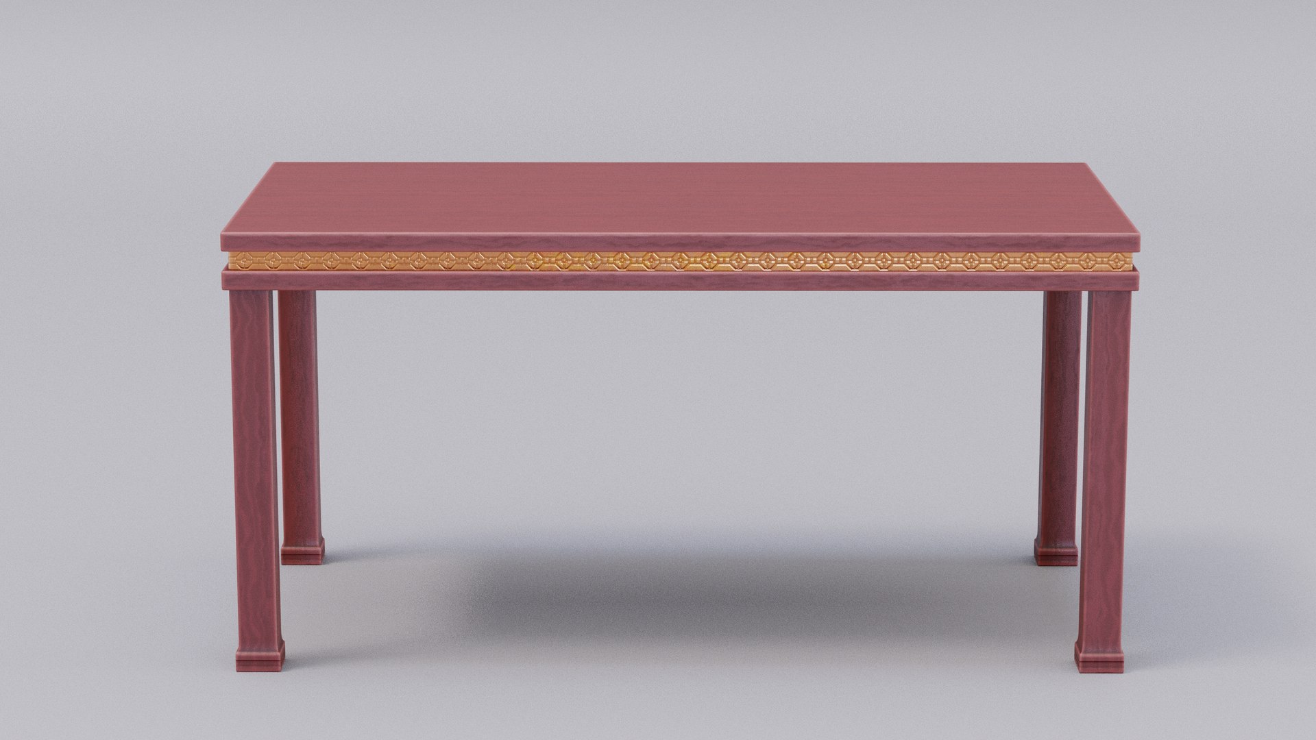 3D model Chinese Trade Furniture Kit - 13 Table - TurboSquid 2032891