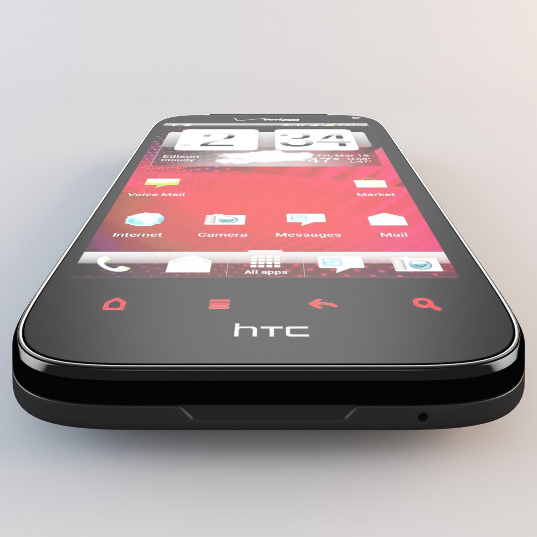 3d Model Htc Rezound