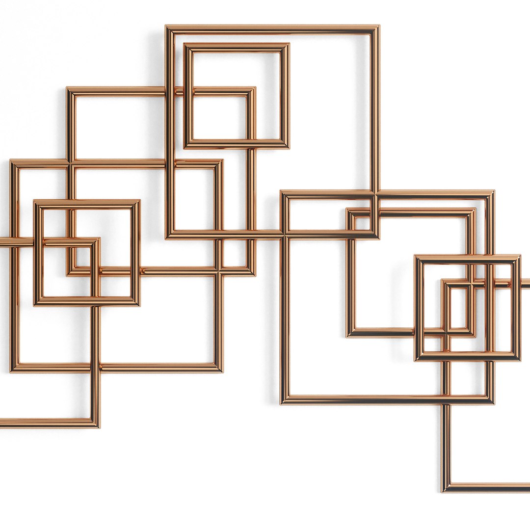 Mercer41 Metal Wall 3D Model - TurboSquid 1939437