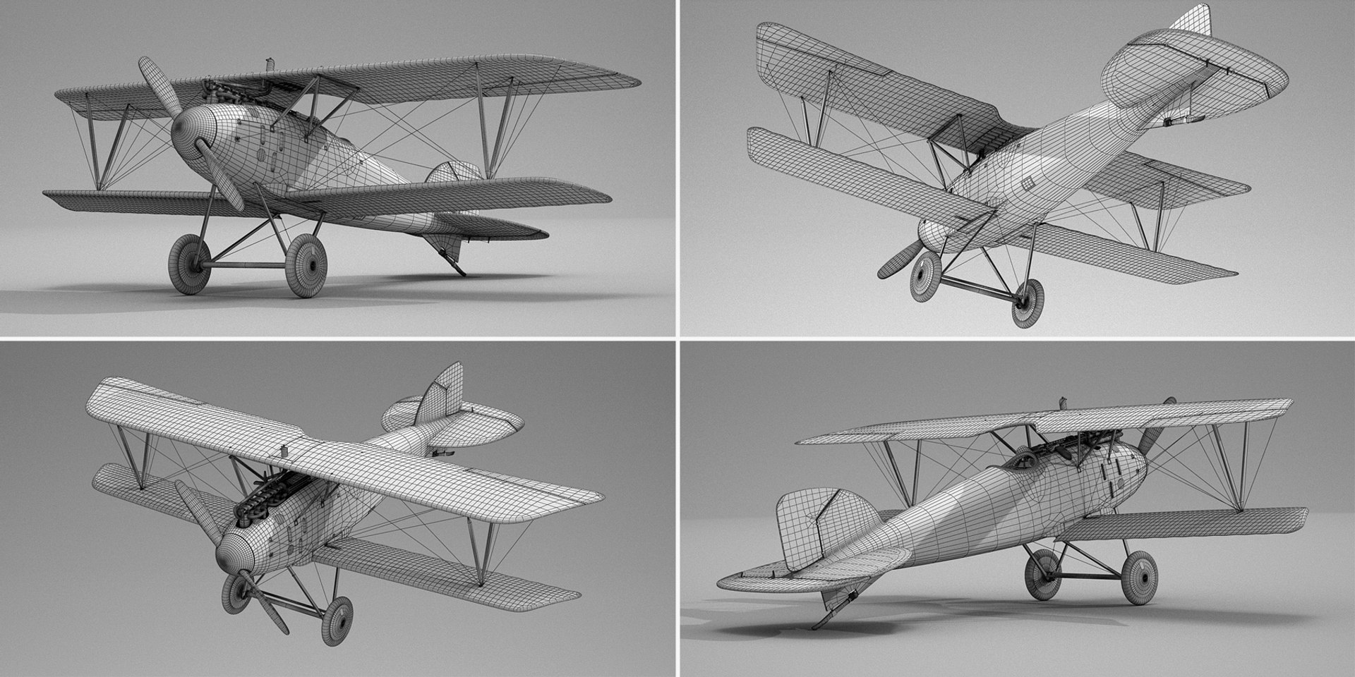 3D World War German Fighter Model - TurboSquid 1418533
