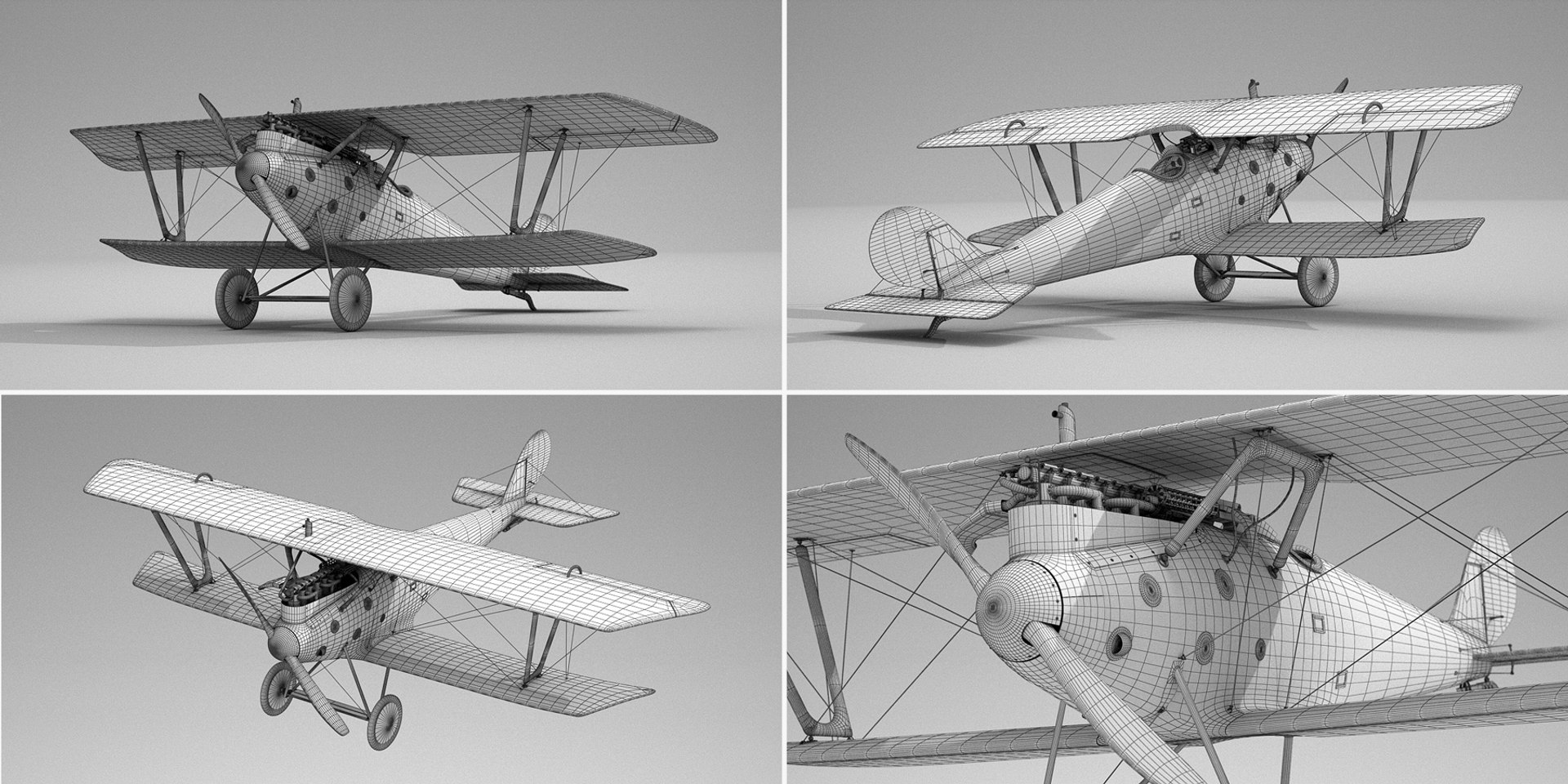 3D World War German Fighter Model - TurboSquid 1418533